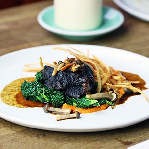 Food at The Pilot Pub & Restaurant, Chiswick