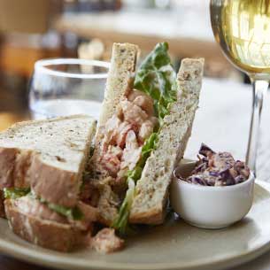 Food at The Pilot Pub & Restaurant, Chiswick